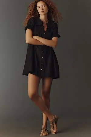 PILCRO Keira Mini Dress - Black