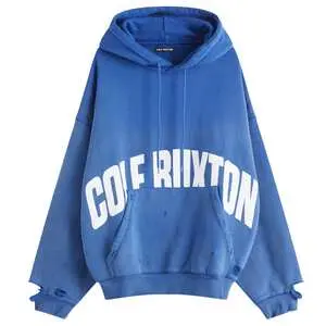 COLE BUXTON Distressed Arch Logo Hoodie