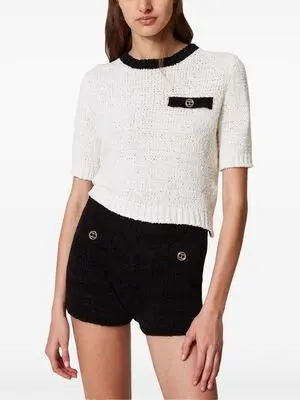 TWINSET Cropped Jumper - Multicolour