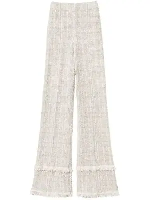 TWINSET Bouclé Lurex Trousers