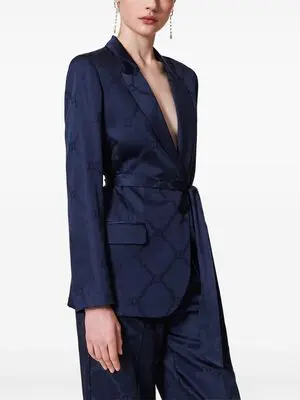 TWINSET Logo-jacquard Blazer