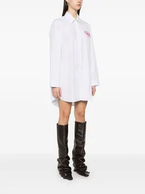 DIESEL® D-dalis-p1 Mini Shirt Dress - Blue