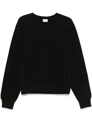 Saint Laurent Cassandre Sweatshirt - Black