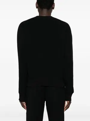 Saint Laurent Cassandre Sweatshirt - Black