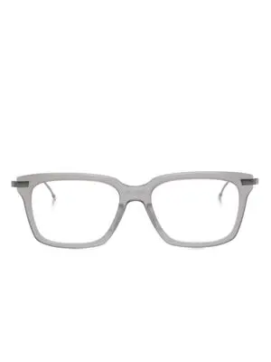 Thom Browne Square-frame Glasses - Grey