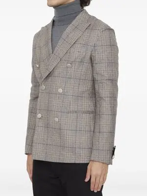 TONELLO Checked Blazer