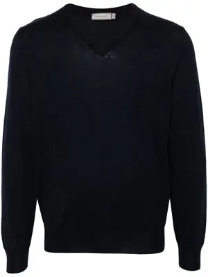 Canali V Neck Knitwear For Men