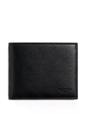 Valentino Garavani Rockstud Leather Wallet - Black