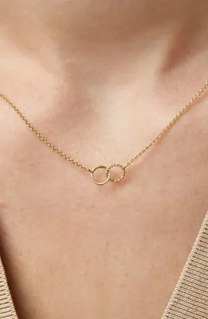 ANA LUISA Interlocking Circles Necklace