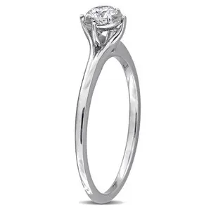 JULIANNA B. 18k Lab-grown Diamond Solitaire Ring
