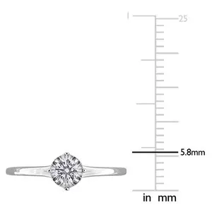 JULIANNA B. 18k Lab-grown Diamond Solitaire Ring