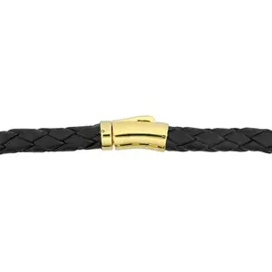 JULIANNA B. 14k & Leather Cord Bracelet