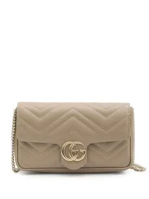 Gucci Mini Gg Marmont Bag With Cardholder