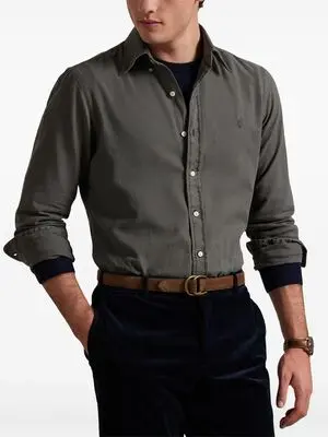 Polo Ralph Lauren Polo Pony-embroidered Shirt - Grey