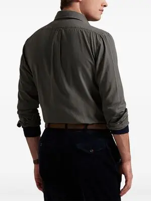 Polo Ralph Lauren Polo Pony-embroidered Shirt - Grey