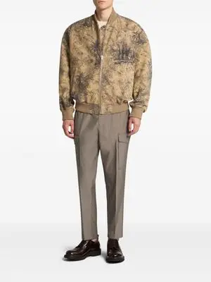Etro Abstract Print Bomber Jacket