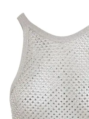 TOM FORD Crystal-embroidered Tank Top