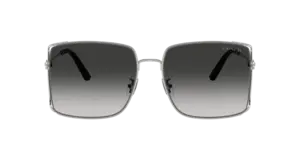 COACH Square Frame Sunglasses - Grey Gradient