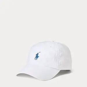 Ralph Lauren Ralph Lauren Linen Ball Cap Deckwash White