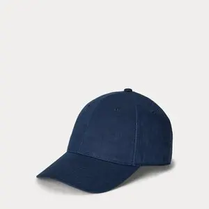 Ralph Lauren Linen Ball Cap - Newport Navy
