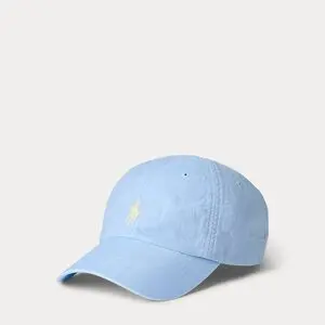 Ralph Lauren Ralph Lauren Linen Ball Cap Office Blue