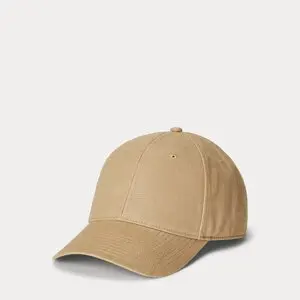 Ralph Lauren Linen Ball Cap - Vintage Khaki