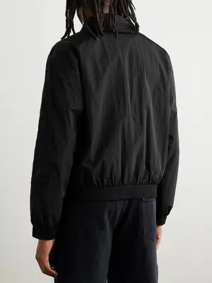 Saint Laurent Logo-embroidered Shell Bomber Jacket