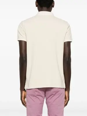 Polo Ralph Lauren Polo Pony Embroidered Polo Shirt - Neutrals