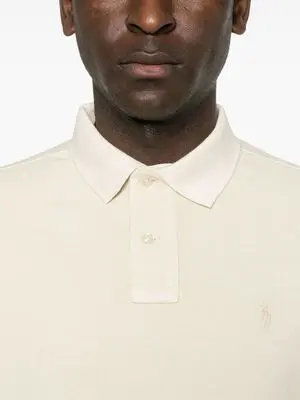 Polo Ralph Lauren Polo Pony Embroidered Polo Shirt - Neutrals