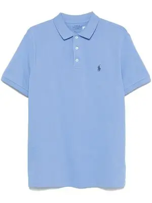 Polo Ralph Lauren Polo Pony-embroidered Polo Shirt - Blue