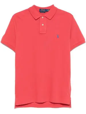 Polo Ralph Lauren Polo Pony-embroidered Polo Shirt - Red