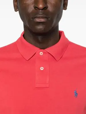 Polo Ralph Lauren Polo Pony-embroidered Polo Shirt - Red