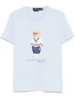 Polo Ralph Lauren Polo Pony-embroidered T-shirt - Blue