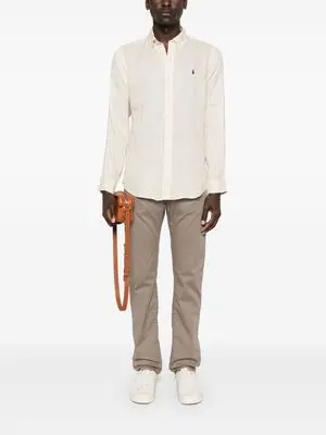 Polo Ralph Lauren Polo Pony-embroidered Shirt - Neutrals
