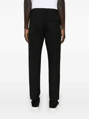 Herno Cargo Tapered Trousers - Black
