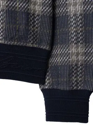 Burberry Checked Sweater