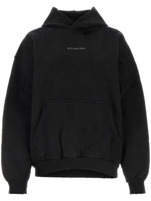 Balenciaga Crystal Logo Hoodie
