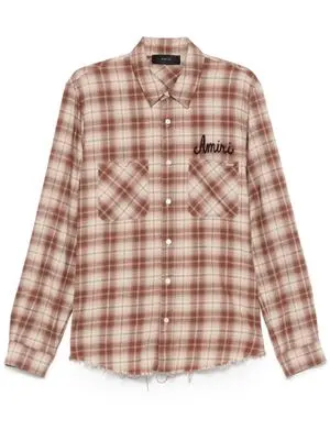 Amiri Shotgun Flannel Shirt