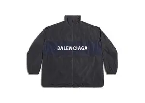 Balenciaga Logo Zip-up Jacket