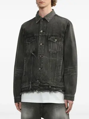 We11Done Belted Denim Jacket