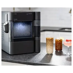 GE APPLIANCES Profile Opal 2.0 Ultra Nugget Ice Maker - Black