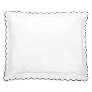 MATOUK Dakota Percale Standard Sham - Palm