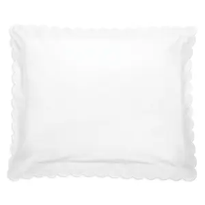 MATOUK Dakota Percale Standard Sham - White