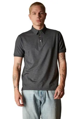 Men's Charcoal Polos