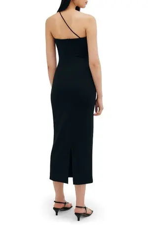 MARCELLA Bergen One-shoulder Maxi Dress