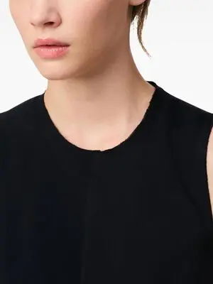 Ami Sleeveless Mini Dress - Black