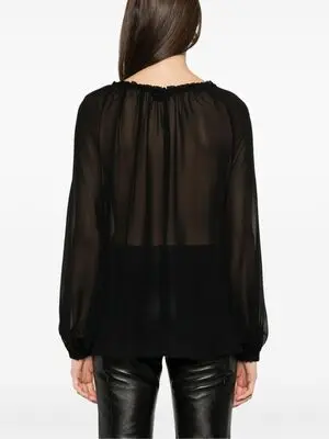 TOM FORD Silk Blouse - Black