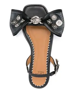 Toga Bow-detail Sandals