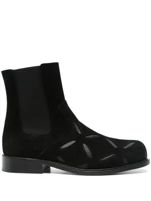 STEFAN COOKE Slashed Boots - Black