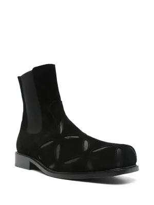 STEFAN COOKE Slashed Boots - Black